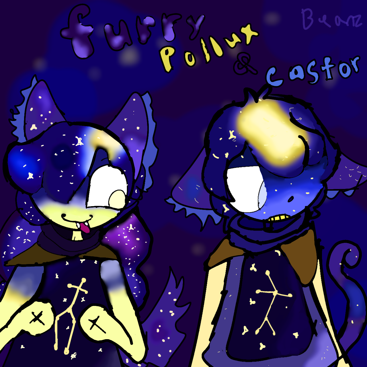 FURRY POLLUX & CASTOR - ibisPaint