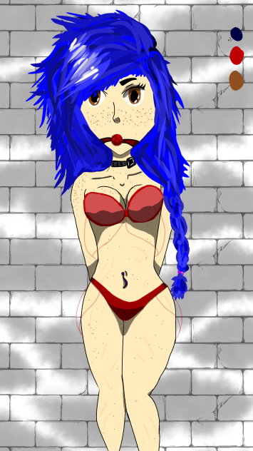 The blue sub - ibisPaint