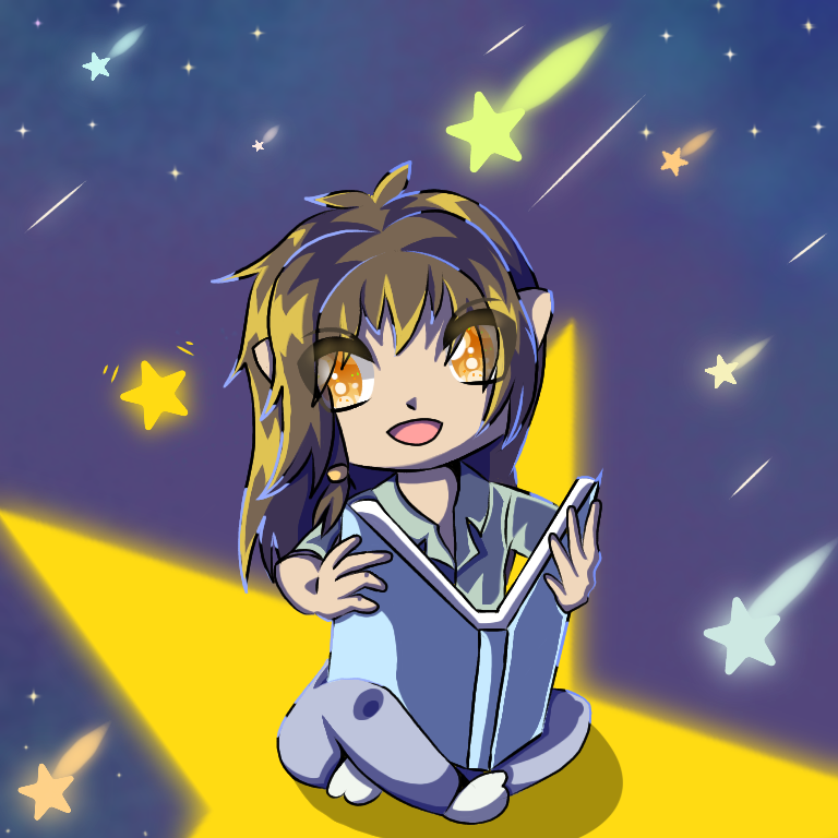 Shooting star - ibisPaint