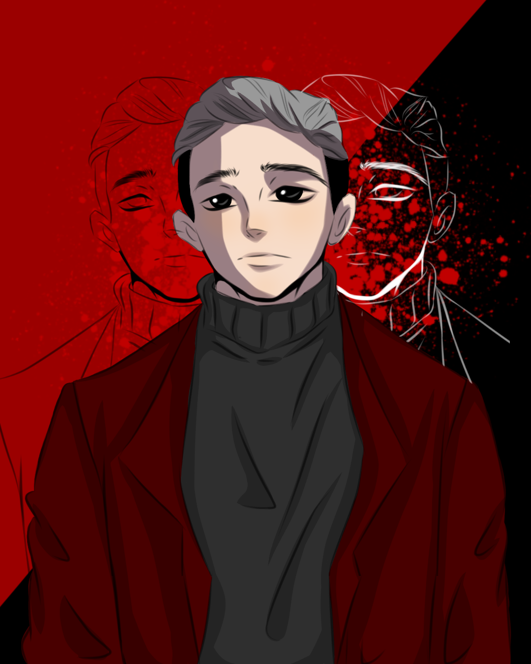 Sangwoo killing stalking fanart - ibisPaint