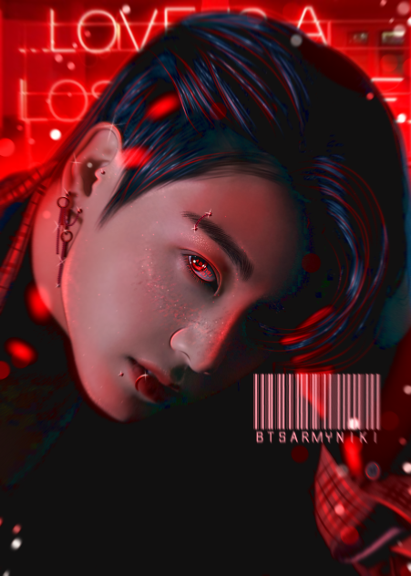 jk (falling)💜 - ibisPaint