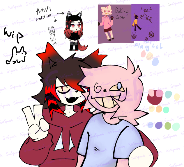 First oc with newest one - ibisPaint