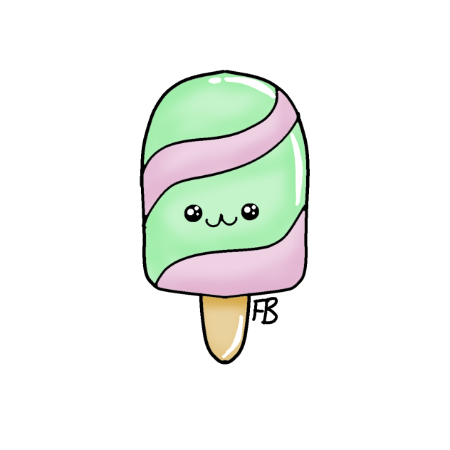 Kawaii Popsicle - ibisPaint