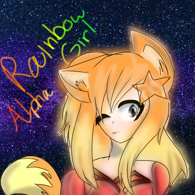 Speedpaint for Rainbow Alpha Girl - ibisPaint