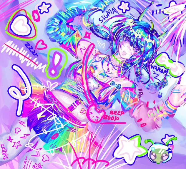 My silly little oc - ibisPaint