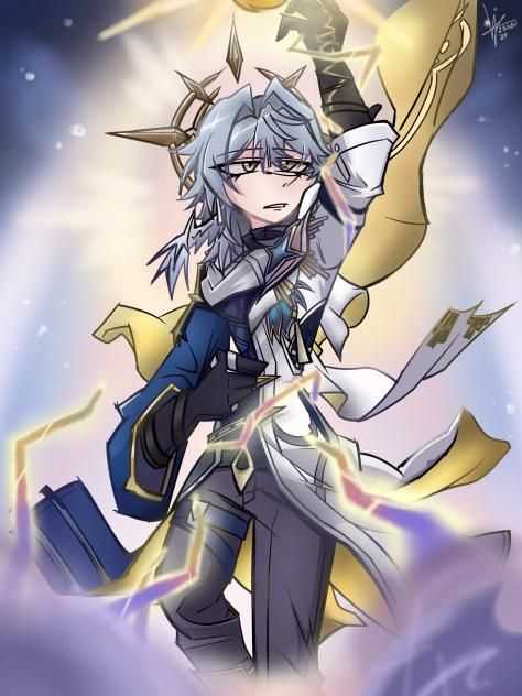 Sunday ⭐️🪽 from Honkai Star Rail - ibisPaint