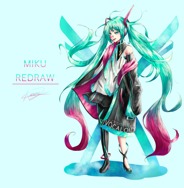 MIKU Redraw - ibisPaint