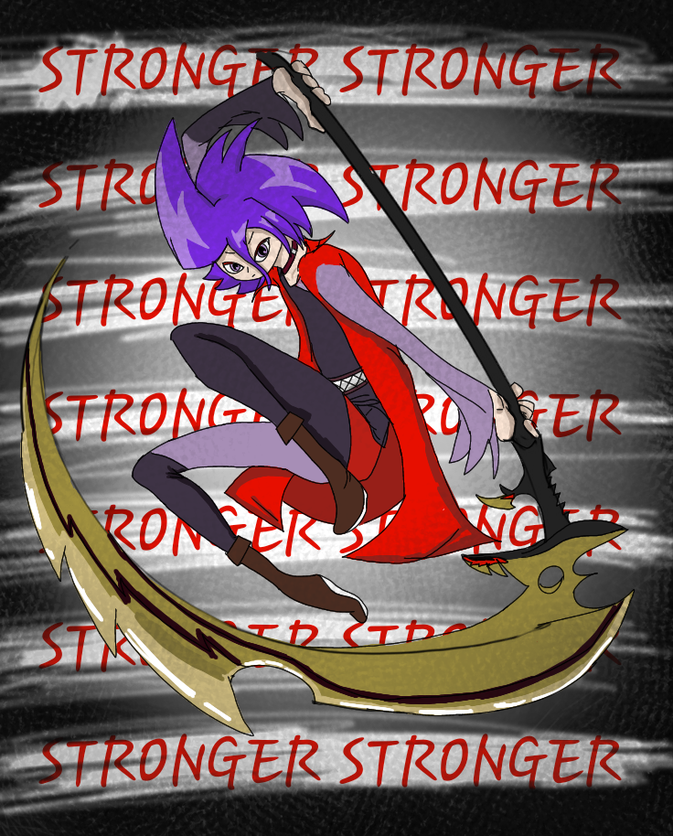 Gaito × Death Dragon Sickle, Gale Scythe - ibisPaint