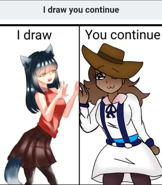 I draw you continue - ibisPaint