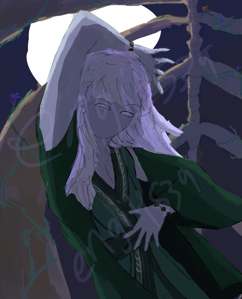 Trial of the Lunar Monk - ibisPaint