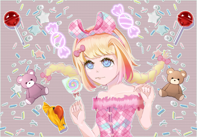 Candy Girl - ibisPaint