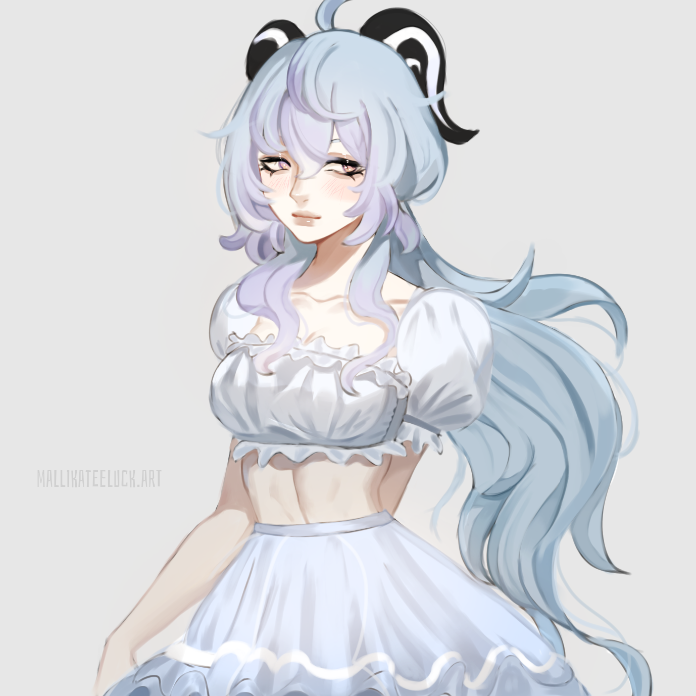 ganyu modern AU - ibisPaint