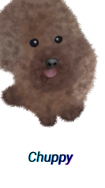 Chuppy the dog - ibisPaint