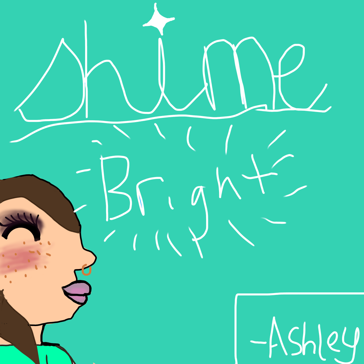 shine bright - ibisPaint