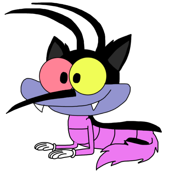 Wereroach Joey Sitting . - ibisPaint