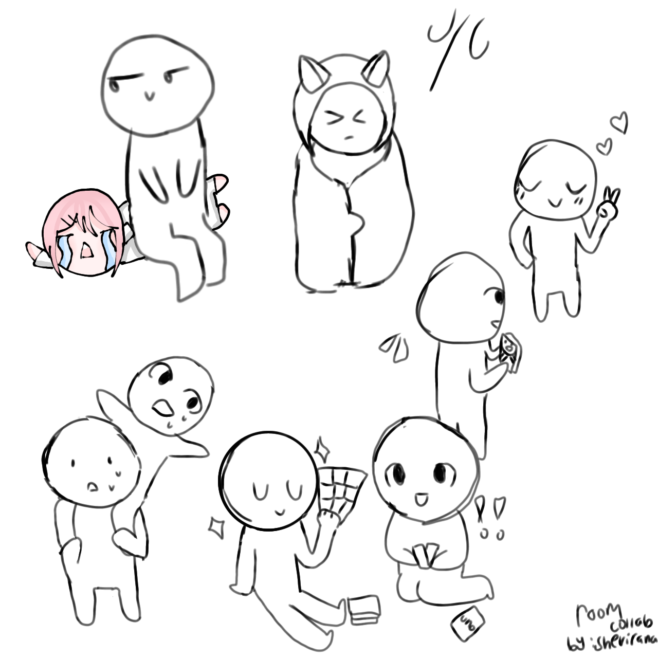 room Collab! - ibisPaint