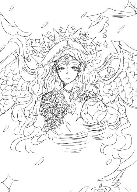 God of the Sun - ibisPaint