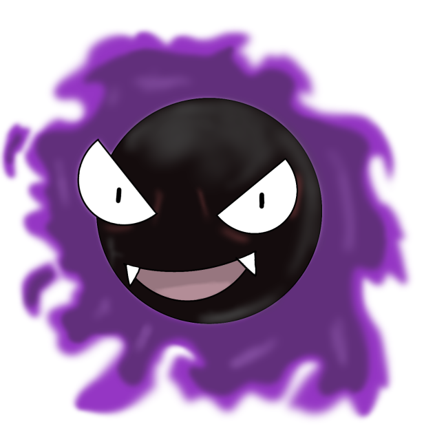 Gastly - ibisPaint