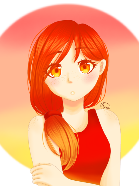 Mango Girl - ibisPaint