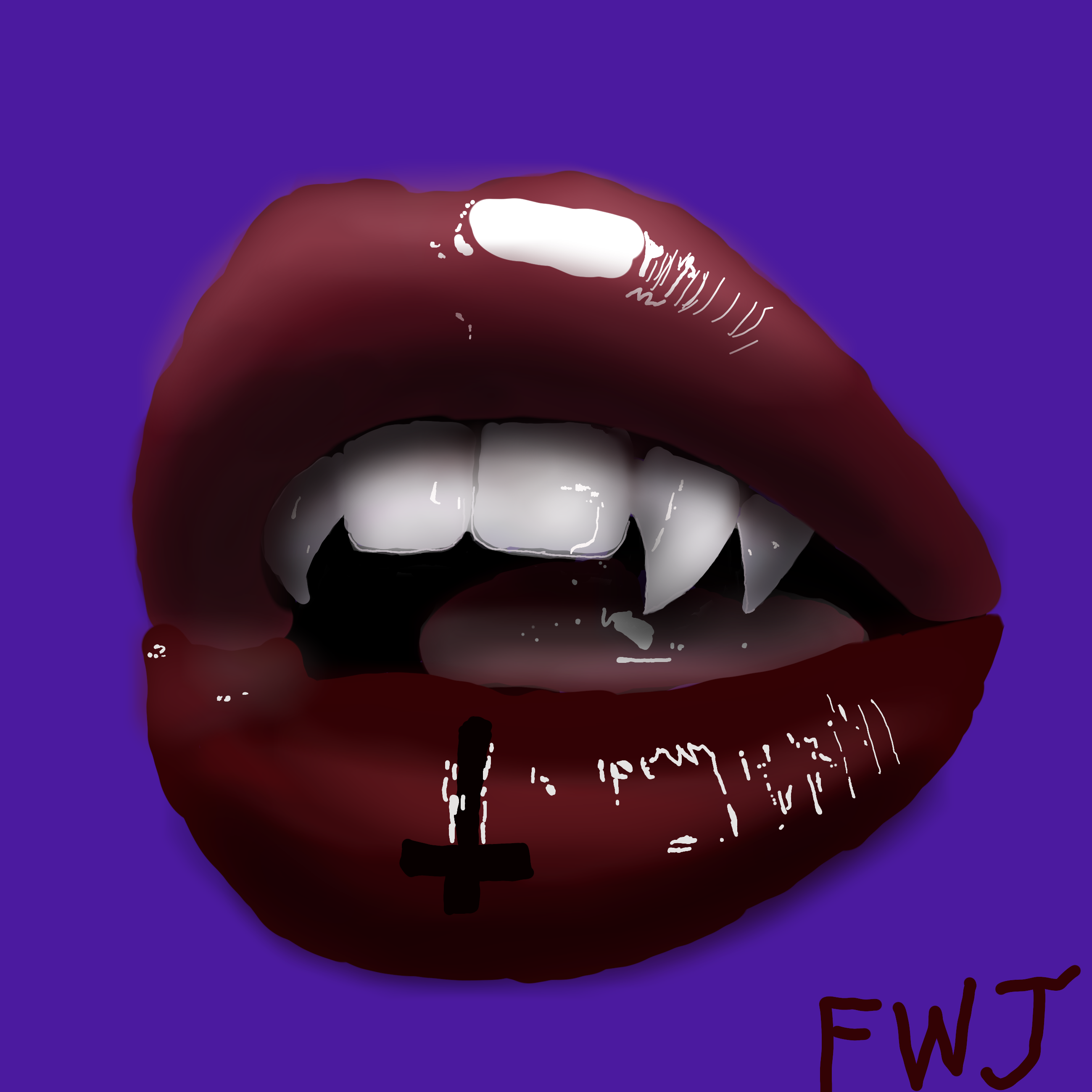 vampire lips - ibisPaint
