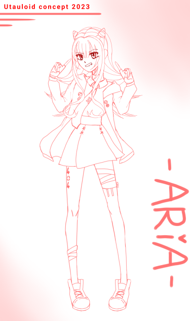 ARiA concept art - 2023 ver. - - ibisPaint
