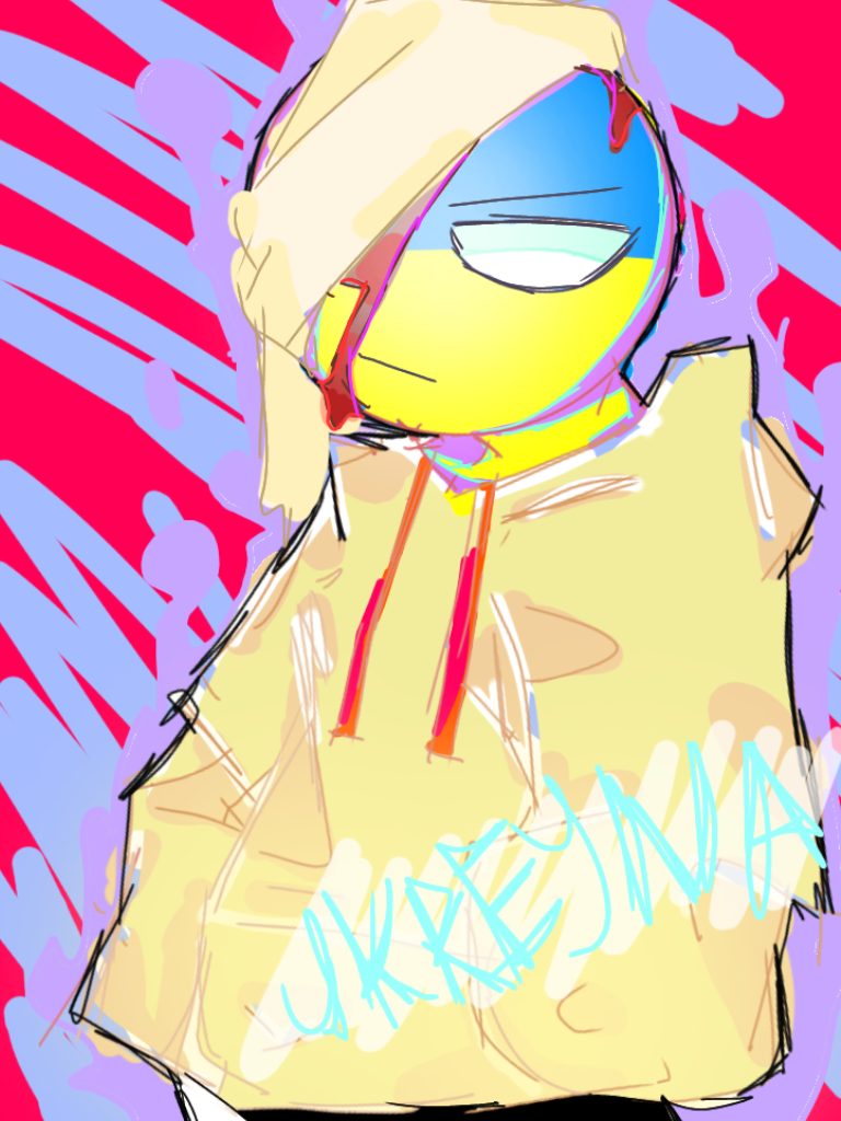 countryhuman Ukraine 🇺🇦 - ibisPaint