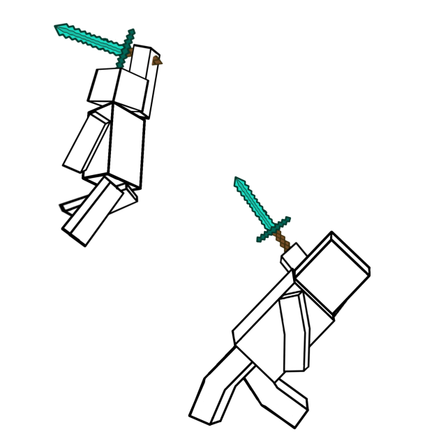 arte conseptual Minecraft - ibisPaint