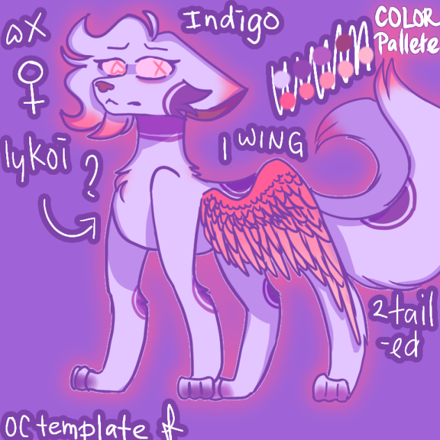 Indigo Oc template - ibisPaint