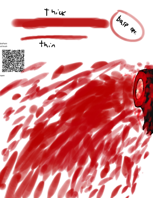 Blood brush - ibisPaint