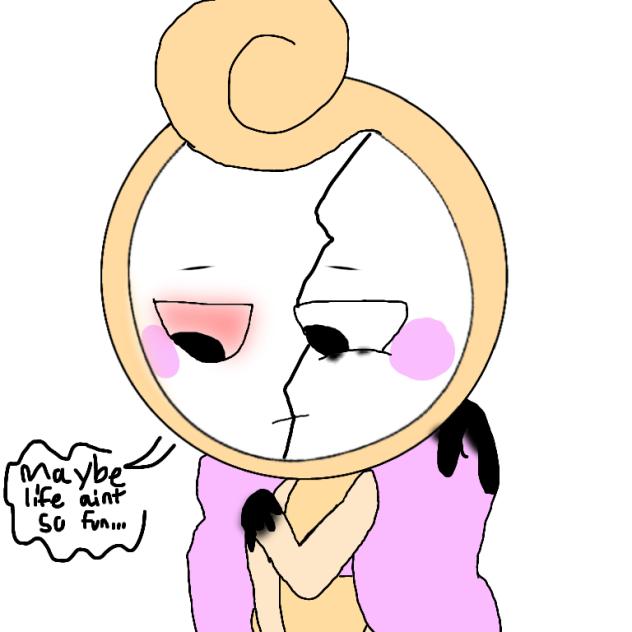 'maybe life aint fun... ' -glisten - ibisPaint