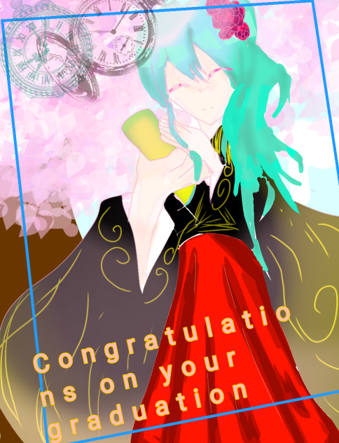 Congratulations on your graduation - ibisPaint