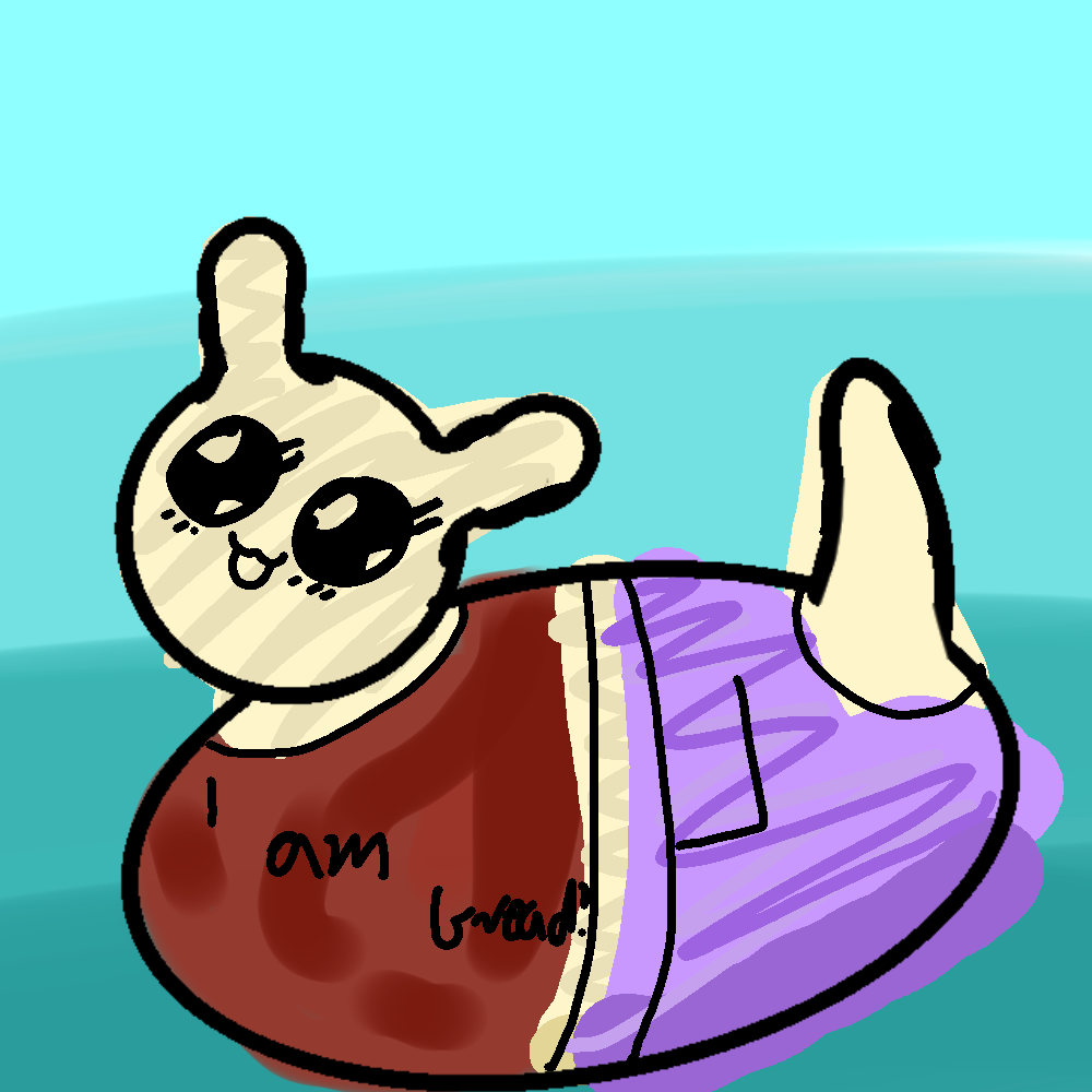 Bread cat - ibisPaint