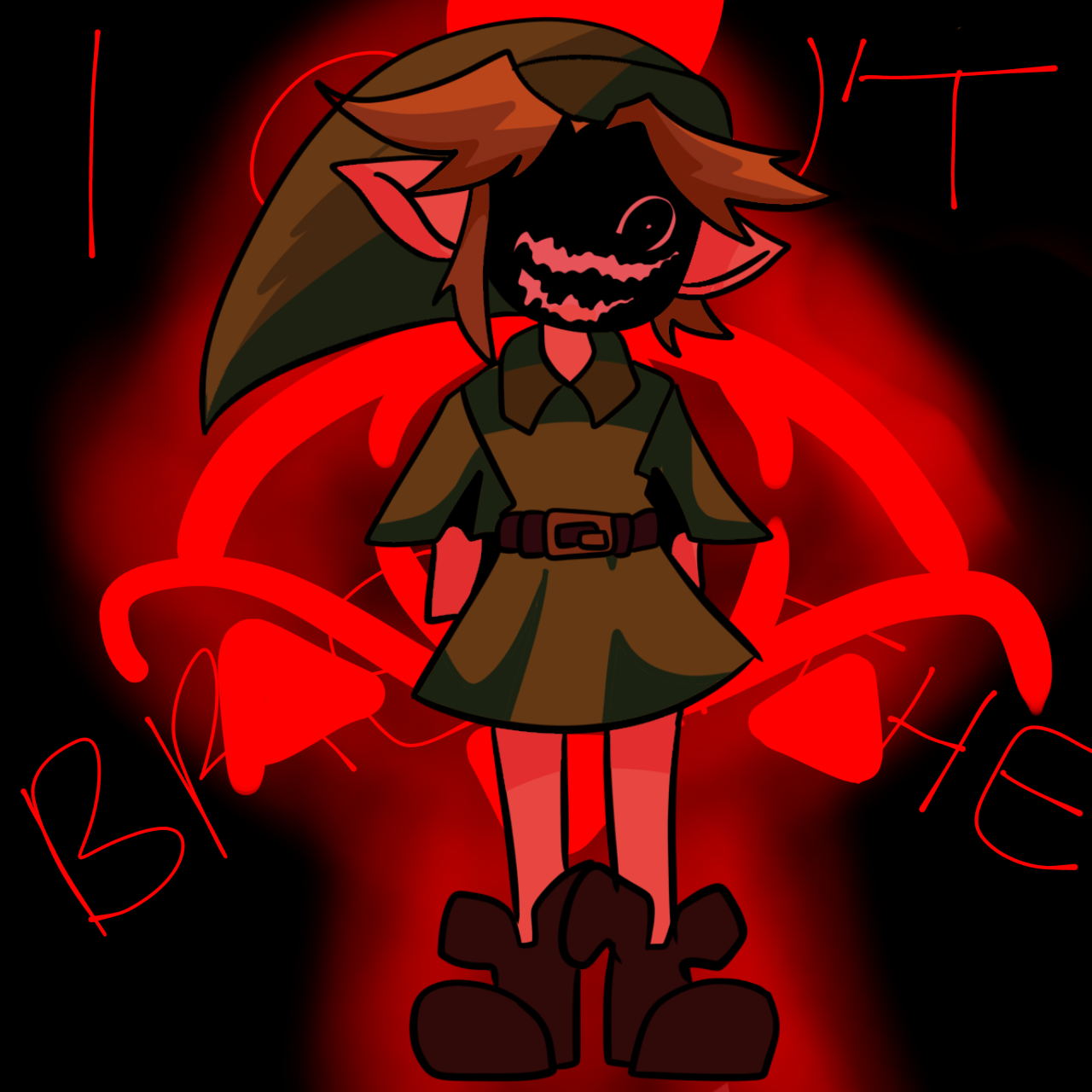 Ben Drowned Fnf (TRACED) - ibisPaint