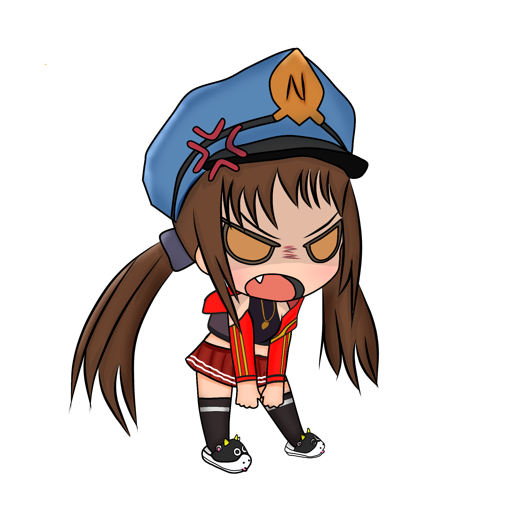 Chibi angry ff - ibisPaint