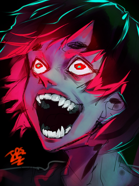 some guy losing it - ibisPaint