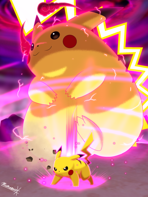 Gigantamax Pikachu! - ibisPaint