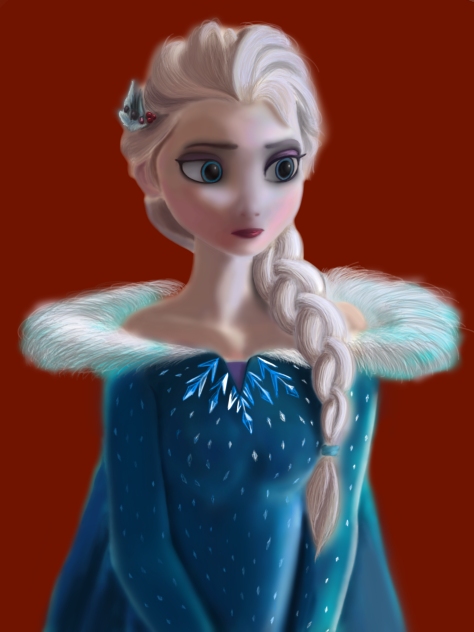 Elsa, Frozen - ibisPaint