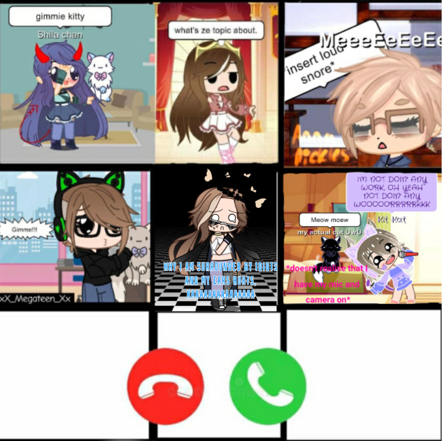 GACHA ZOOM COLLAB- HELP - ibisPaint