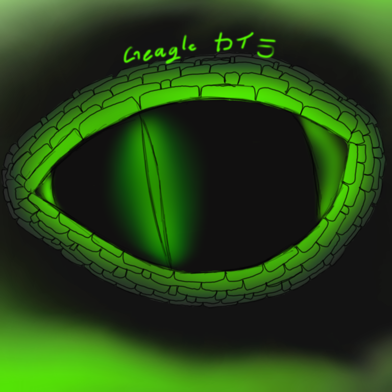 Toxic dragon eye - ibisPaint