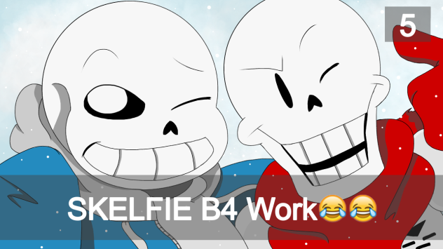 Undertale-Skelfie - ibisPaint