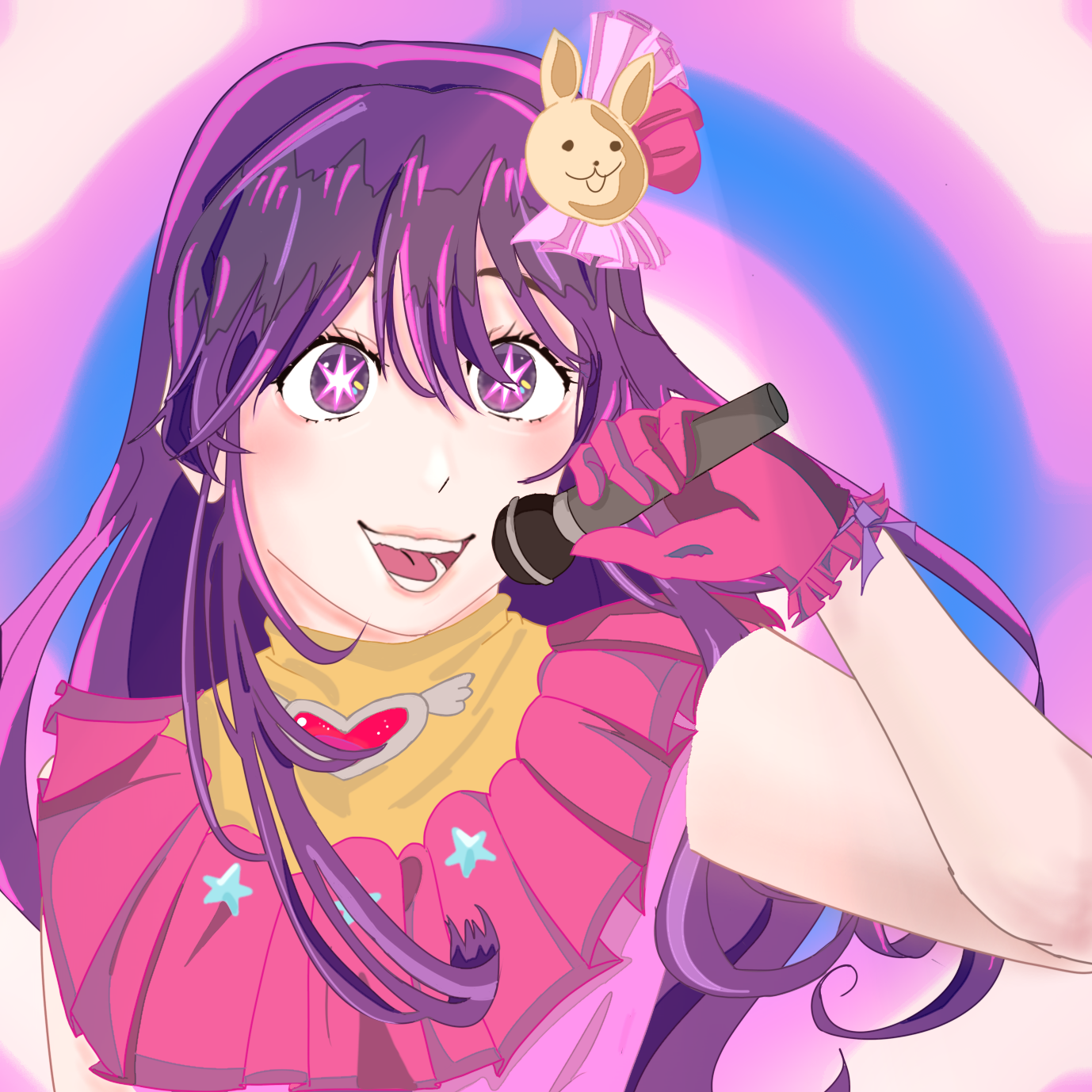 Ai Hoshino Speedpaint! (Digital Art Test - ibisPaint