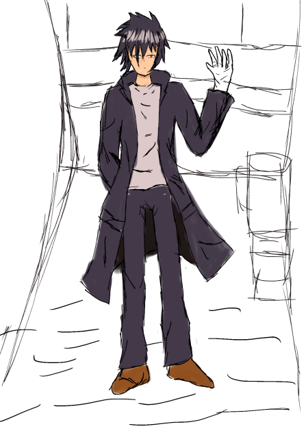 Evan วาดไห้เพื่อน ep1 - ibisPaint