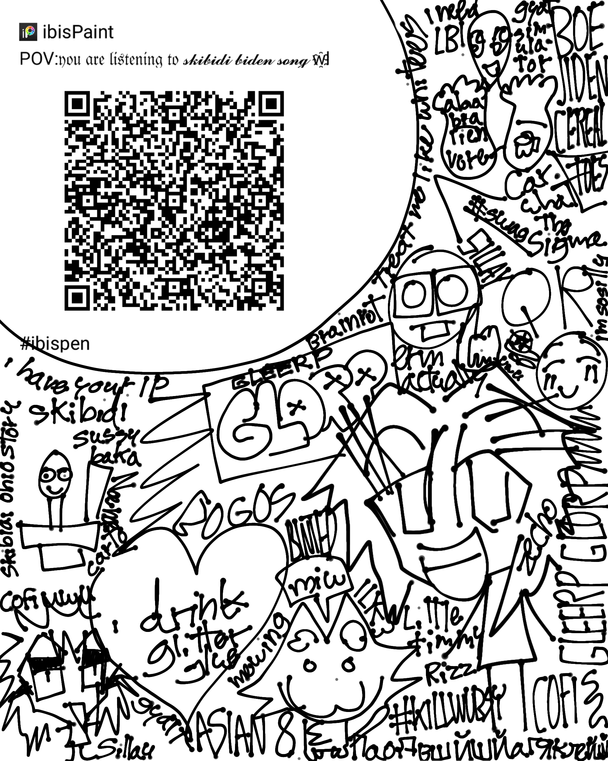 freakiest pen ever - ibisPaint