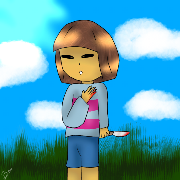 Frisk Speedpaint Undertale Ibispaint
