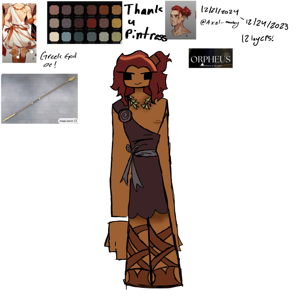 Greek oc Orpheus - ibisPaint