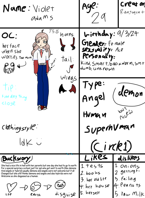 Oc for fallen angel - ibisPaint