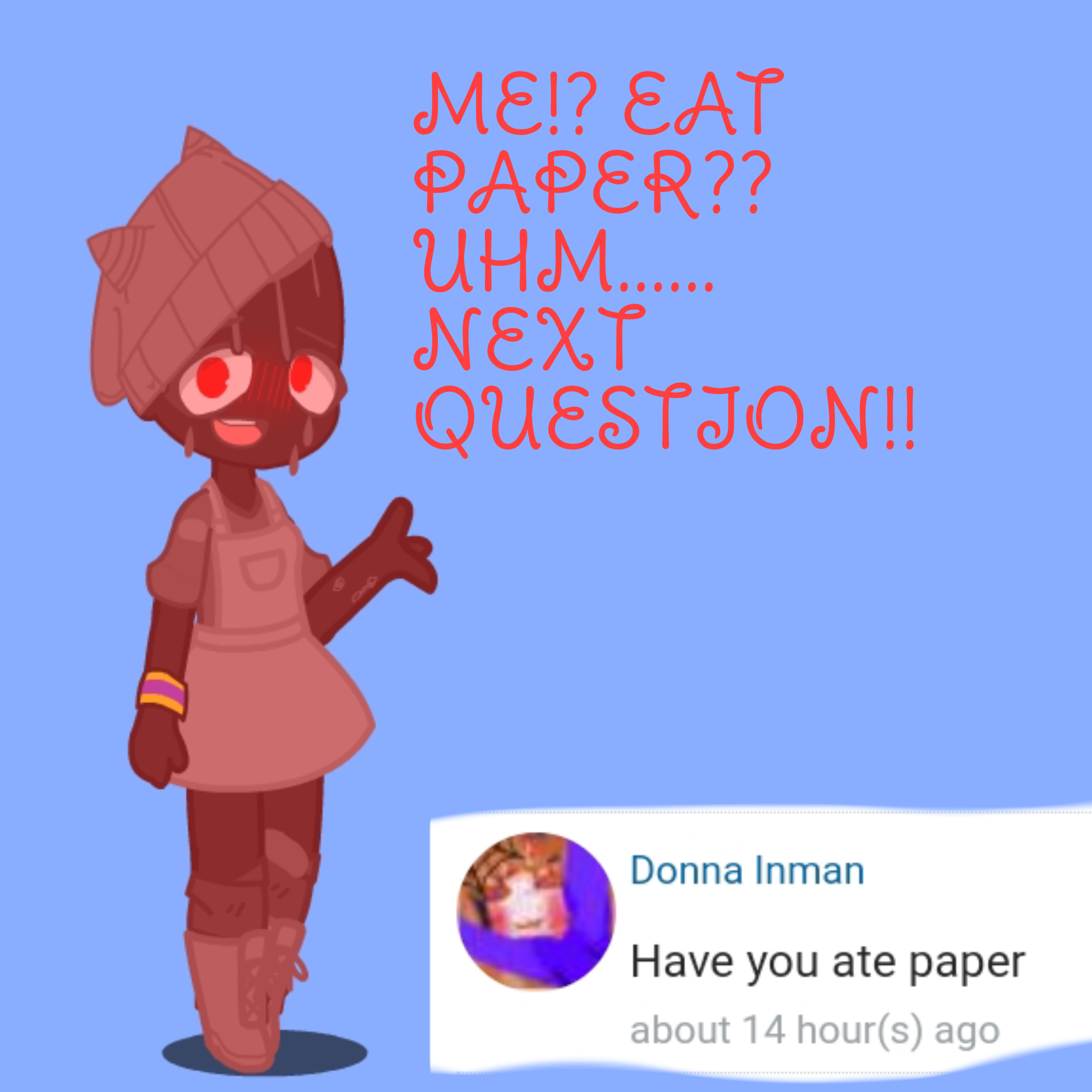 QUESTION AND ANSWER 3 - ibisPaint