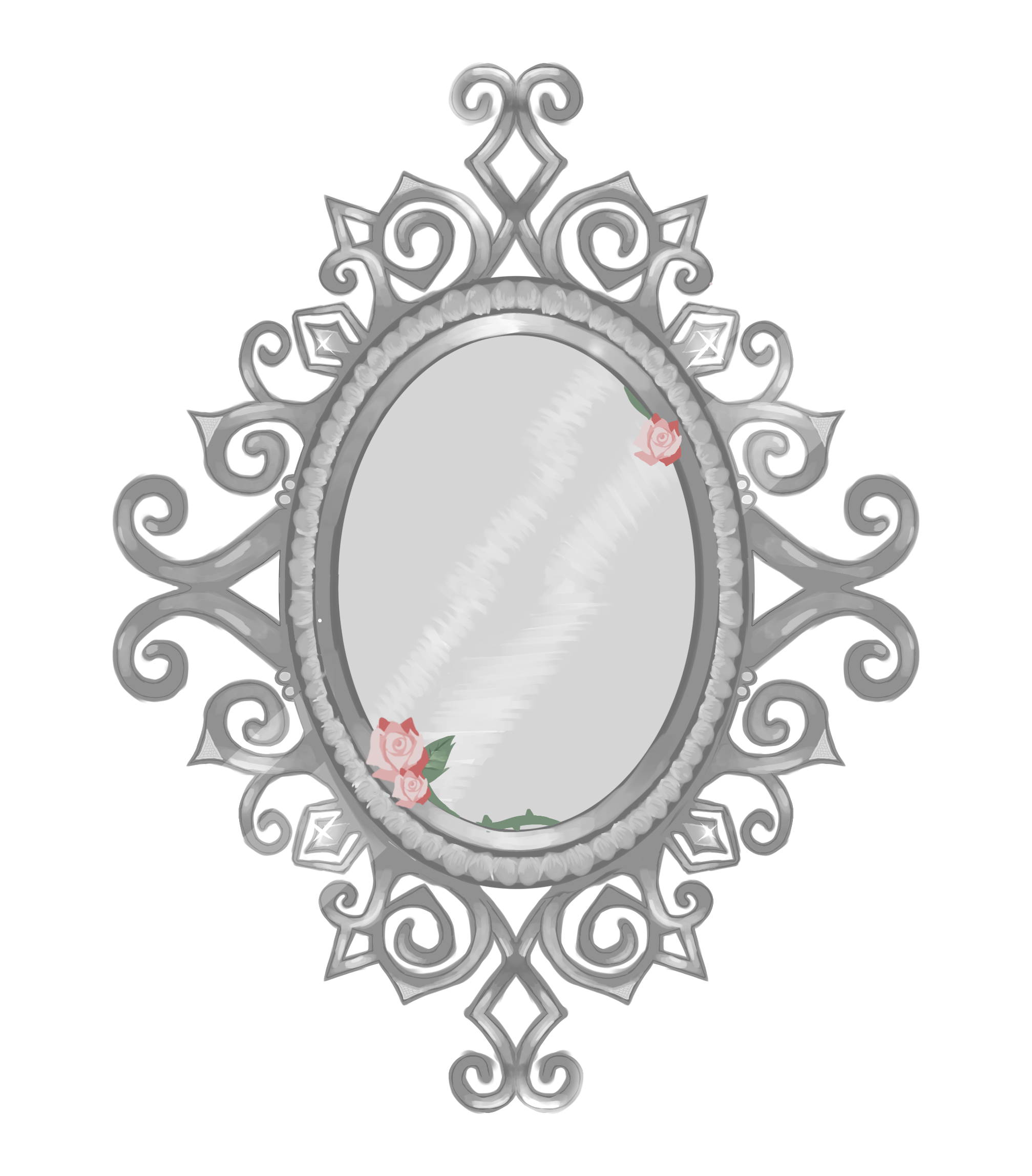 Magic mirror, 거울, 鏡 - ibisPaint