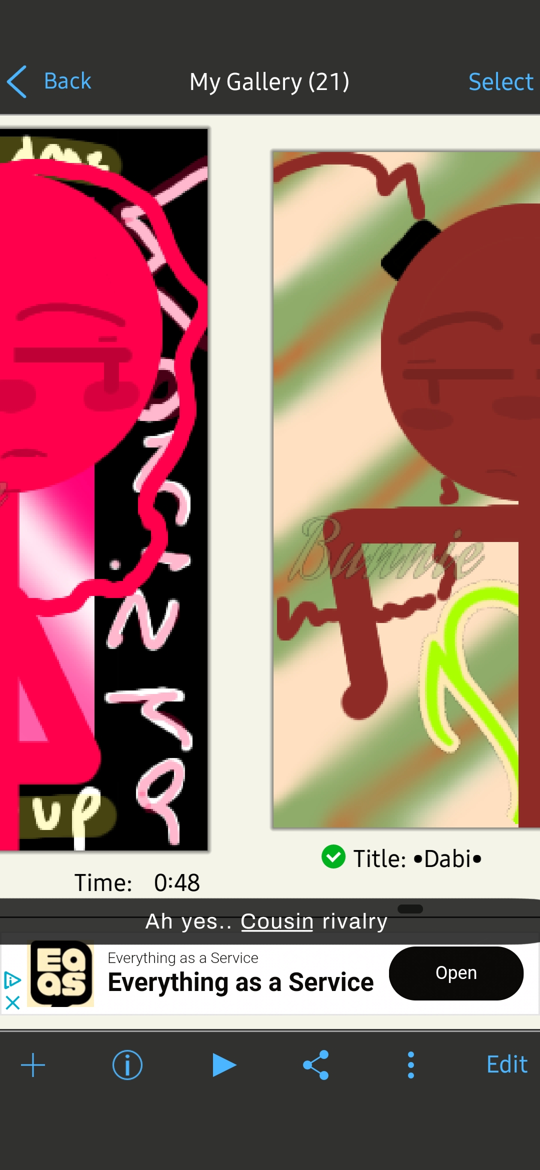 Cousin Rivalry - ibisPaint