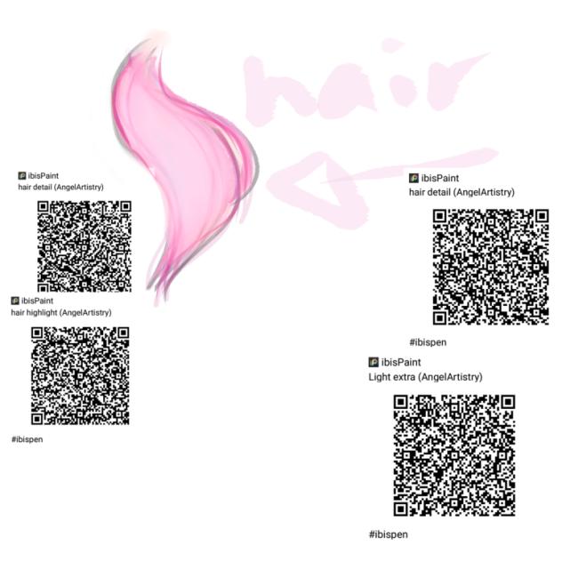 Better Hair Brushes - ibisPaint